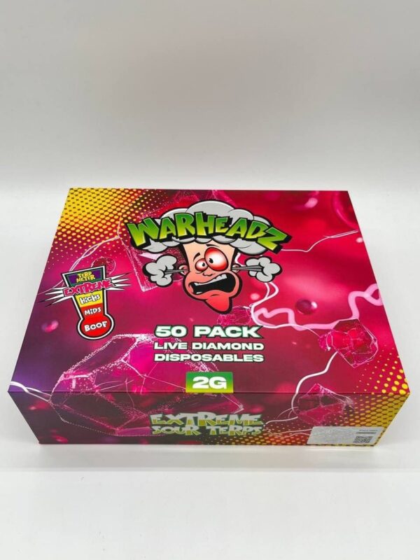 Warheadz 2g Live Diamond Disposable | High-Potency THC Vape 2026