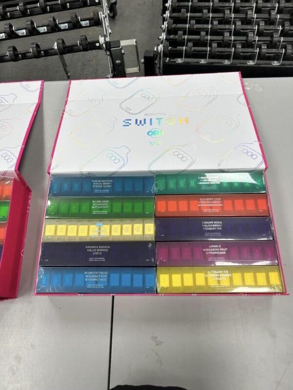 Boutiq Switch V5 Disposable | 2G Live Diamond THC Vape